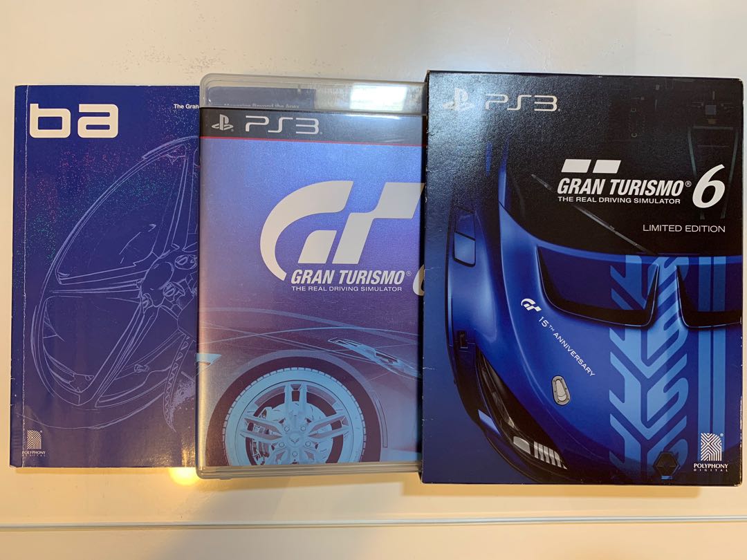 PS3，GT6，特別版，珍藏，Game，遊戲，賽車, 電子遊戲, 電子遊戲, Xbox - Carousell