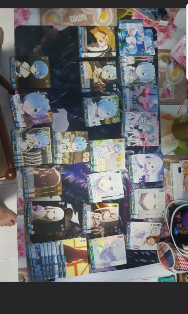 Re Zero Budget Deck, Hobbies & Toys, Toys & Games on Carousell