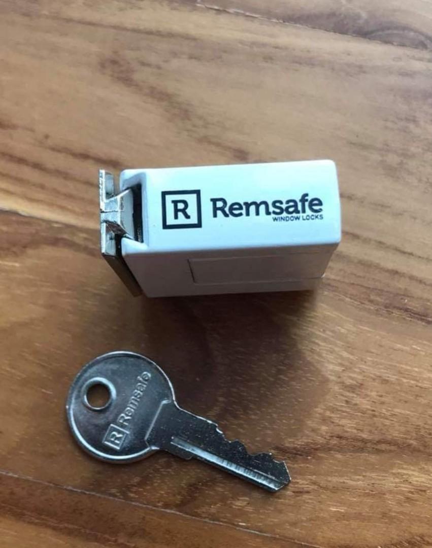 Remsafe Track Lock for sliding door/window, Everything Else on Carousell