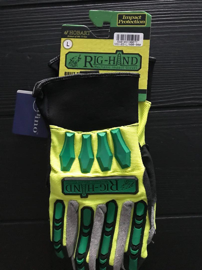 Rig hand Mechanic impact glove, Sports Equipment, Other Sports ...