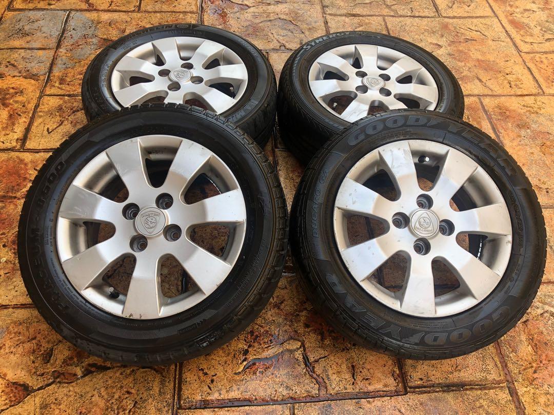 Rim saga BLM 14 inci sekali tayar, Auto Accessories on Carousell