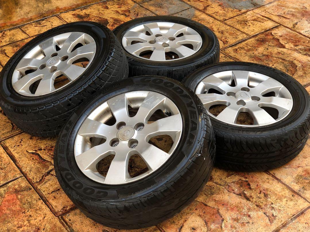 Rim saga BLM 14 inci sekali tayar, Auto Accessories on Carousell