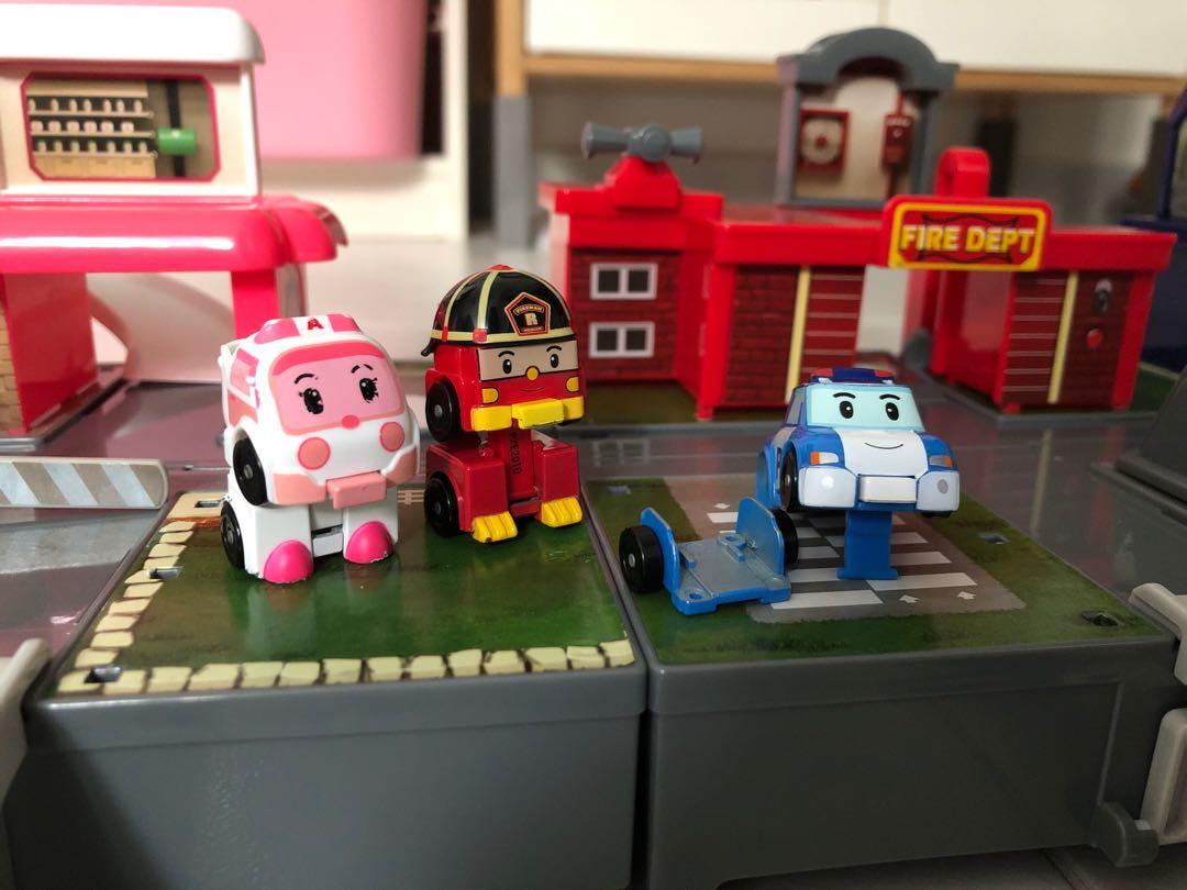 Robocar Poli 3in1 Mini Pocket Playset, Hobbies & Toys, Toys & Games on ...