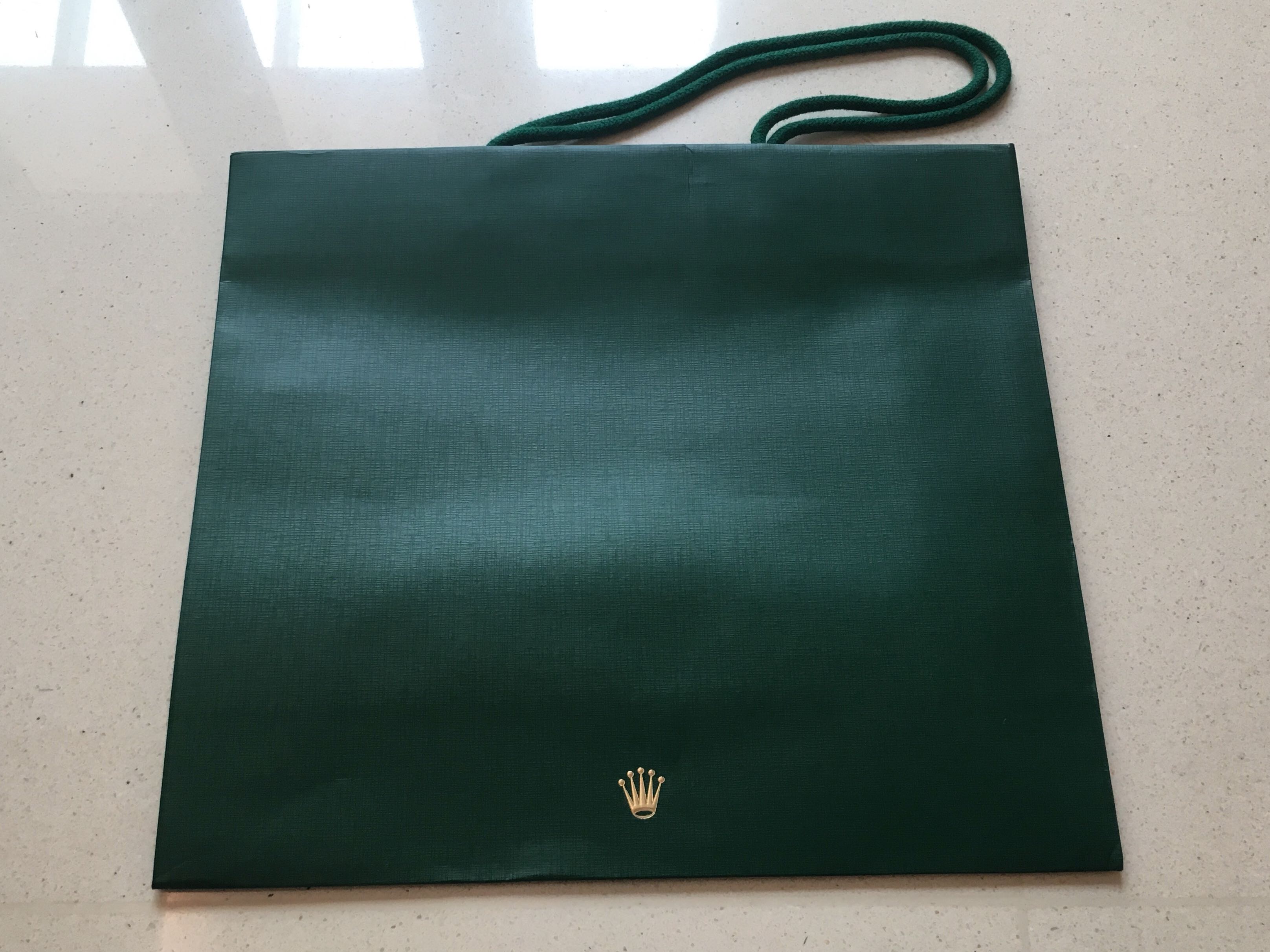 Rolex paper bag, Luxury, Watches on Carousell