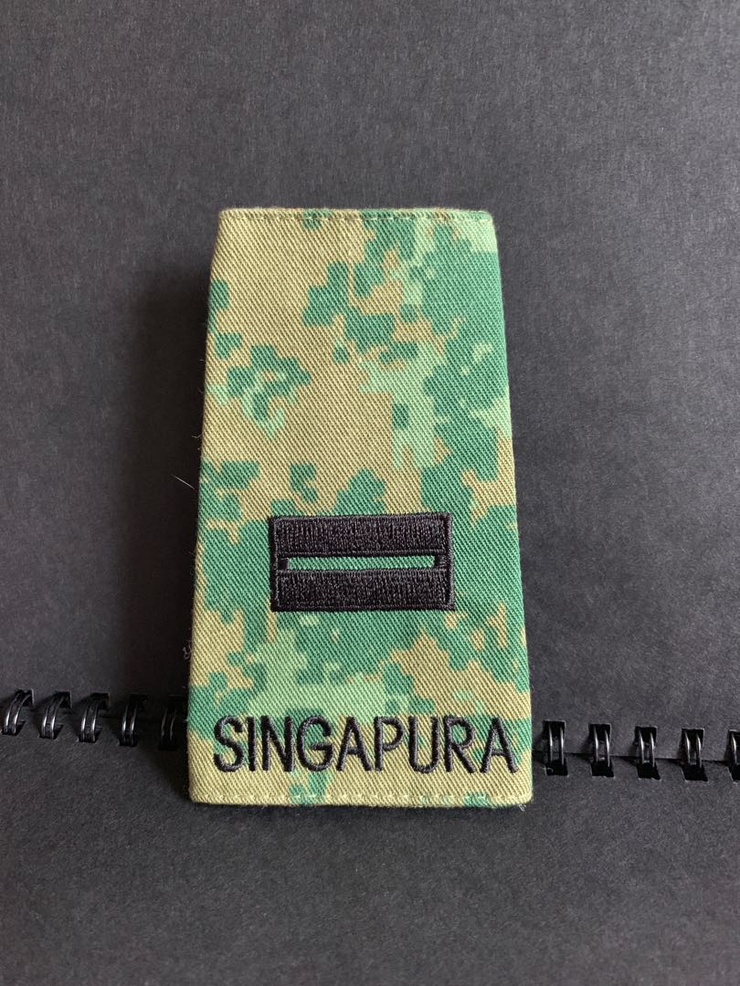 SAF Lieutenant Rank, Men's Fashion, Accessories, Others on Carousell