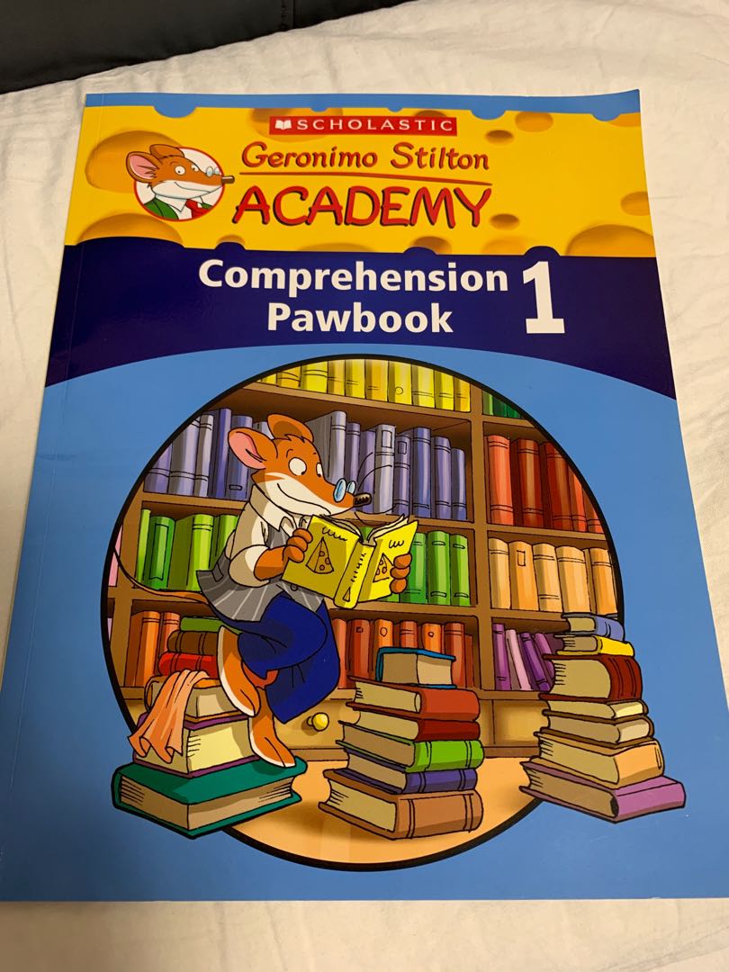 Scholastic Geronimo Stilton Academy Comprehension Pawbook 1, Hobbies ...