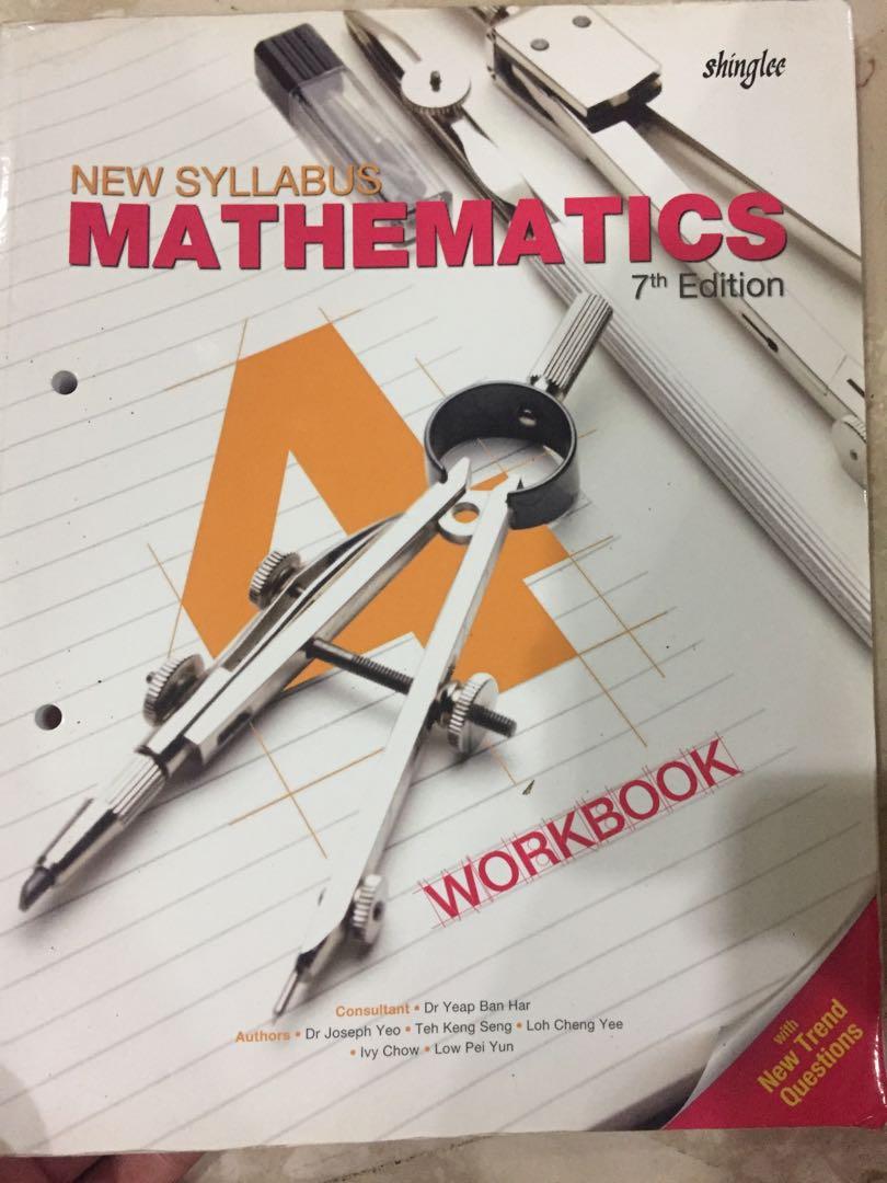 Shing Lee year 4 math 7th edition workbook, Hobbies & Toys, Books ...