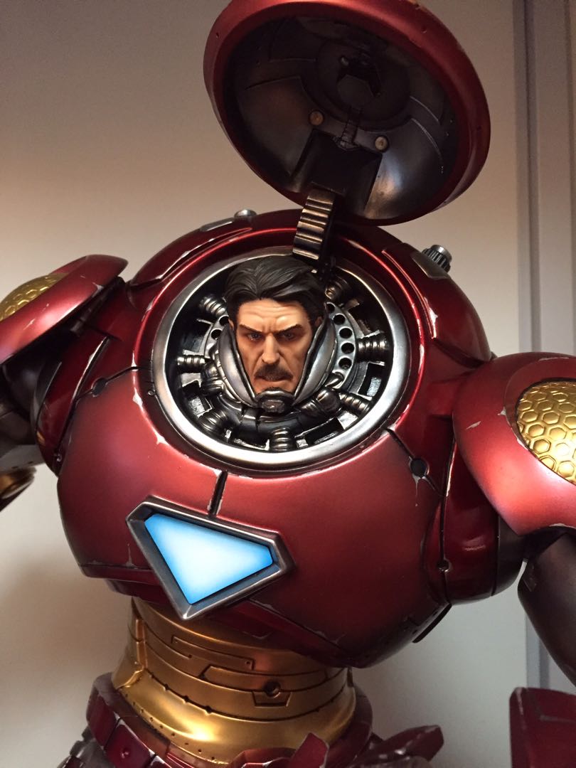 Sideshow Hulkbuster Exclusive Repainted, Hobbies & Toys, Toys & Games ...