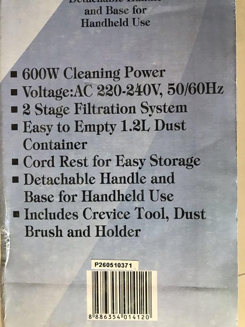 Sona Long Handle Vaccum Cleaner, TV & Home Appliances, Vacuum Cleaner ...