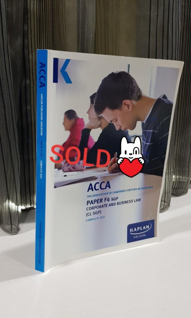 Textbook for Accounting Kaplan, Books & Stationery, Textbooks ...