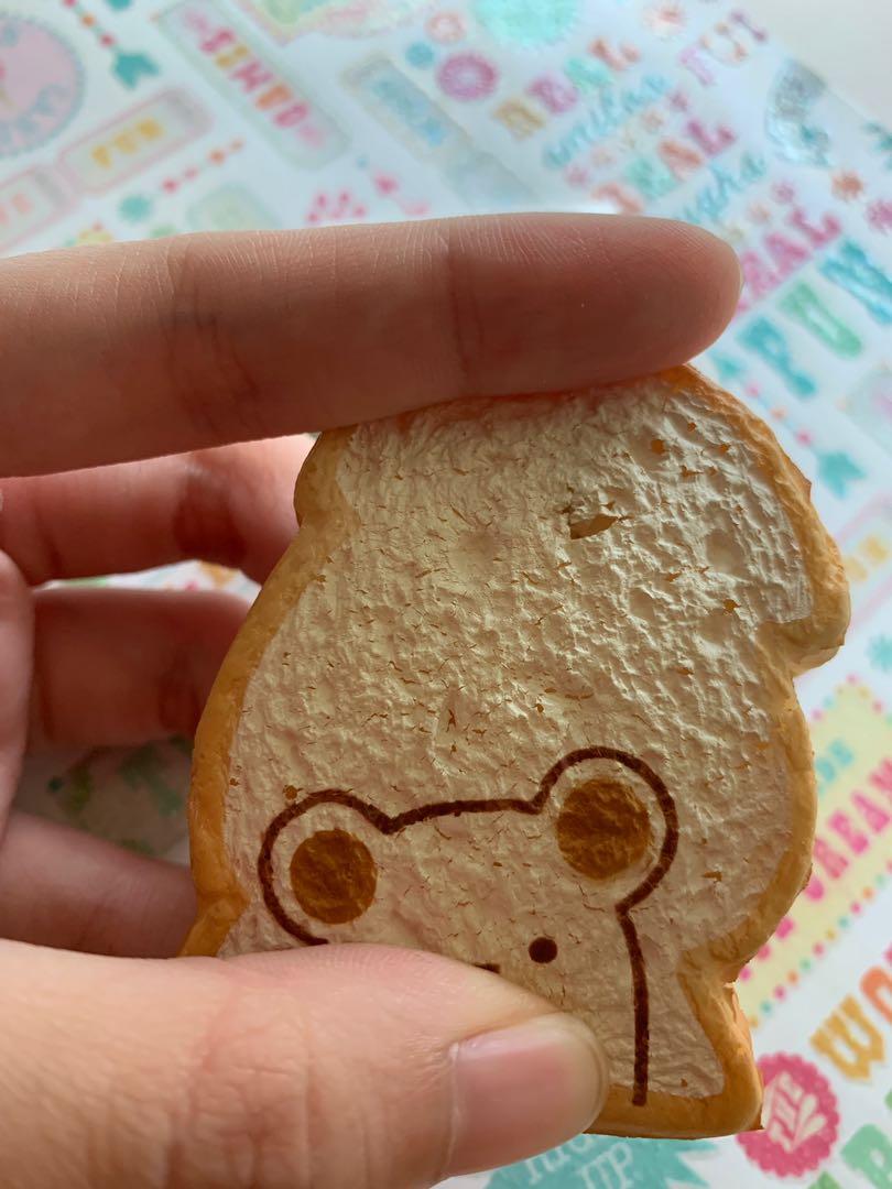 (RESERVED) Too too kawaii toast squishy, Hobbies & Toys, Toys & Games ...
