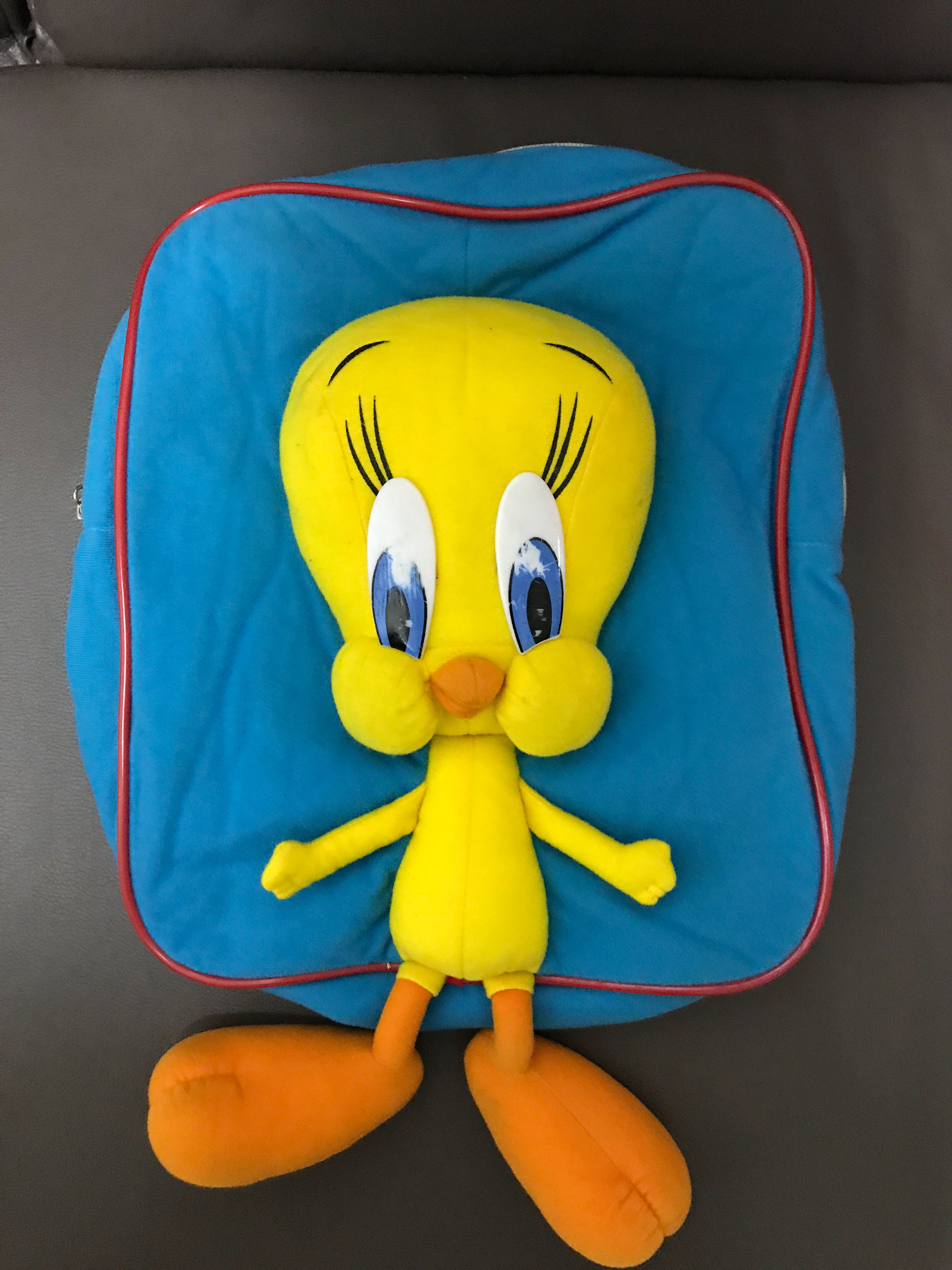 Tweety Bird Blue Backpack, Babies & Kids, Going Out, Diaper Bags ...