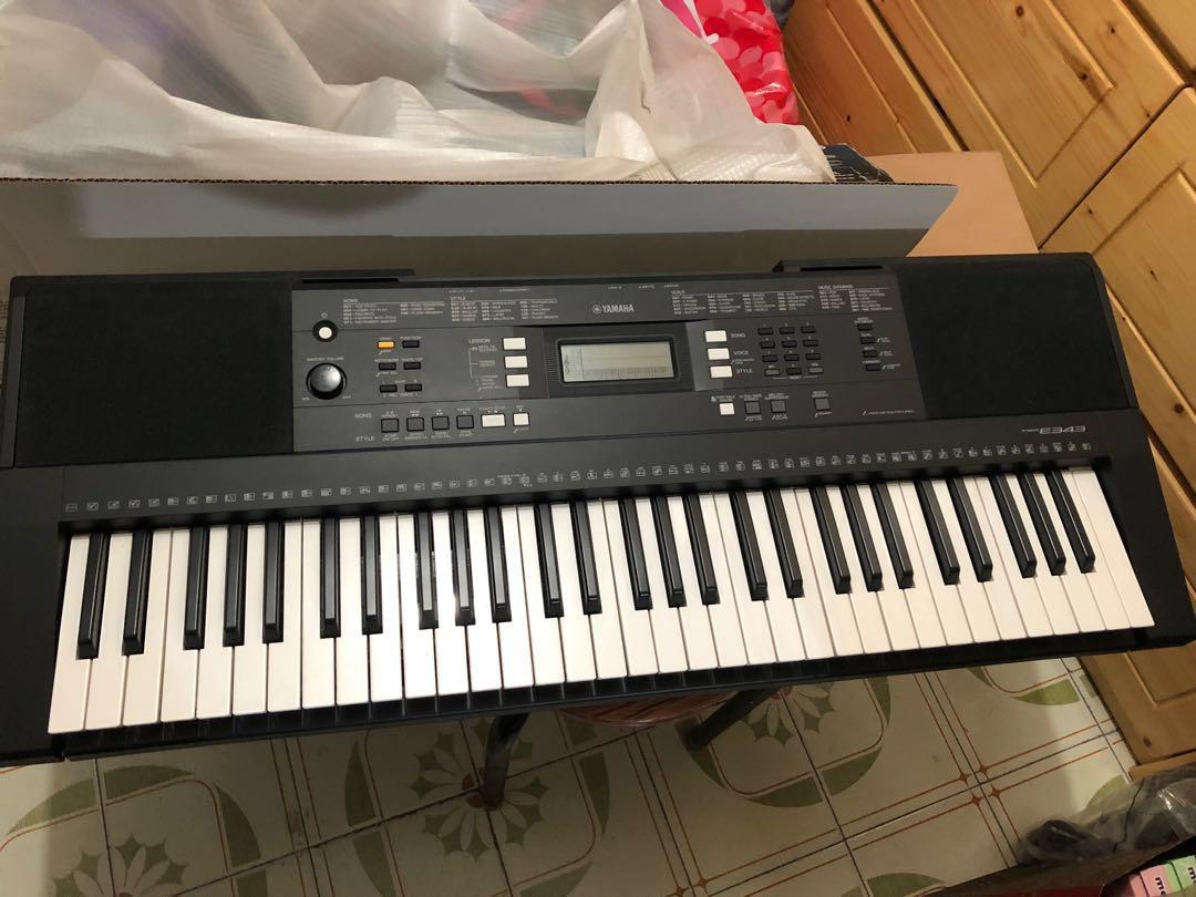 Yamaha 電子琴 PSR-E345, 興趣及遊戲, 音樂、樂器 & 配件, 樂器 - Carousell
