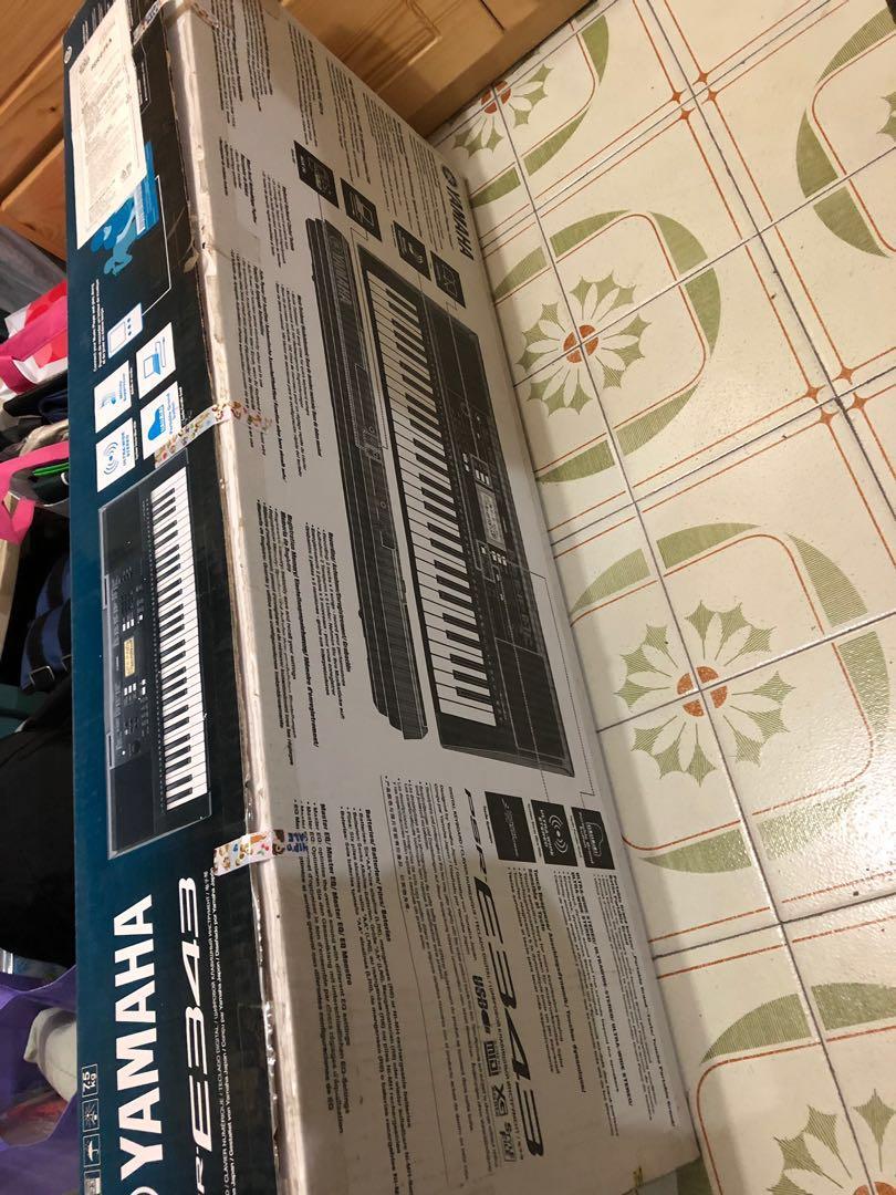 Yamaha 電子琴 PSR-E345, 興趣及遊戲, 音樂、樂器 & 配件, 樂器 - Carousell