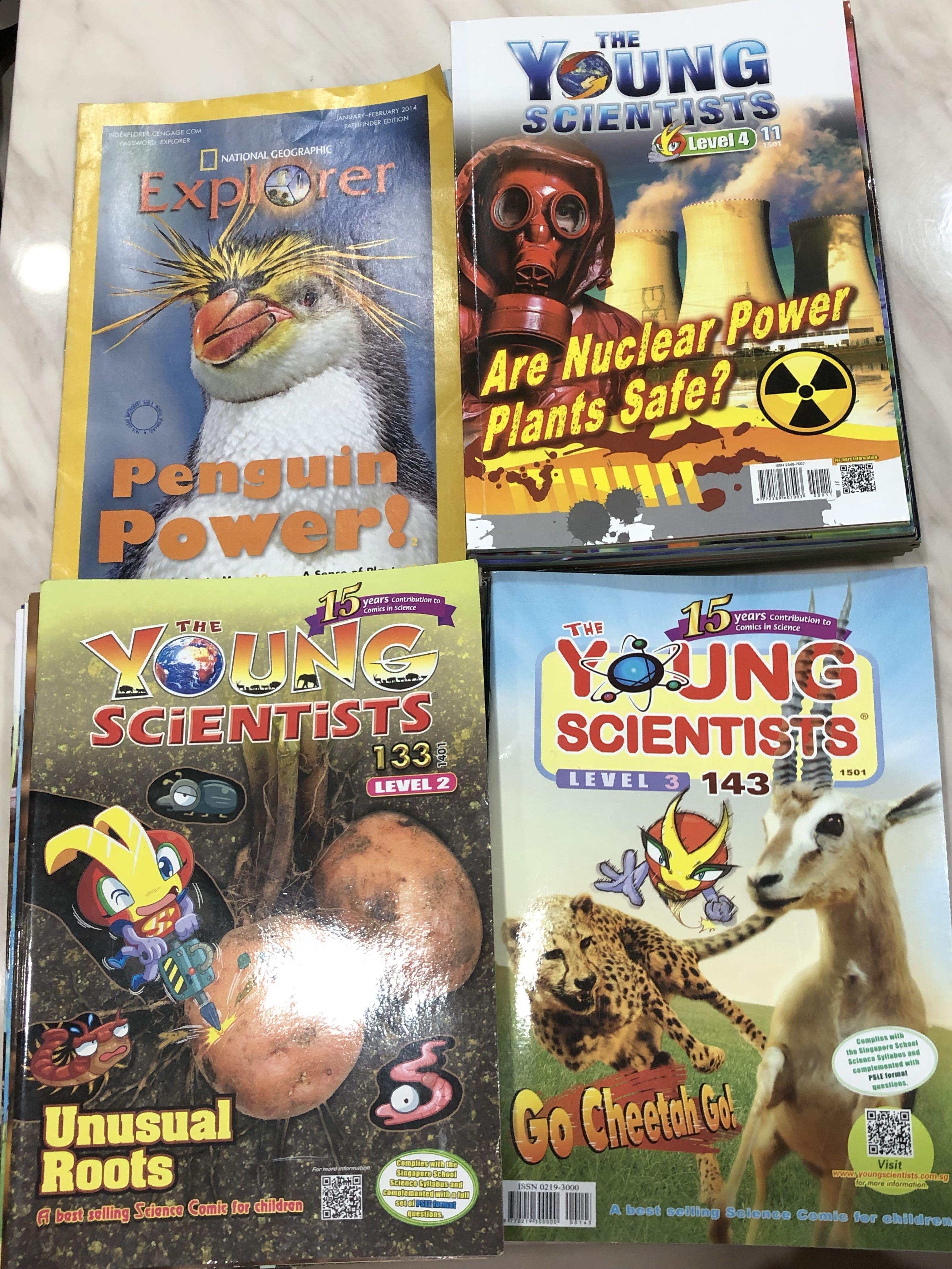 Young Scientists Magazine Level 2, 3 and 4 (Bundle), Books & Stationery ...