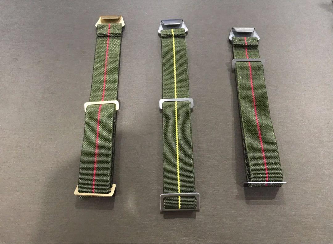 20mm & 22mm MN Style Parachute Nato Strap, Luxury, Watches on Carousell