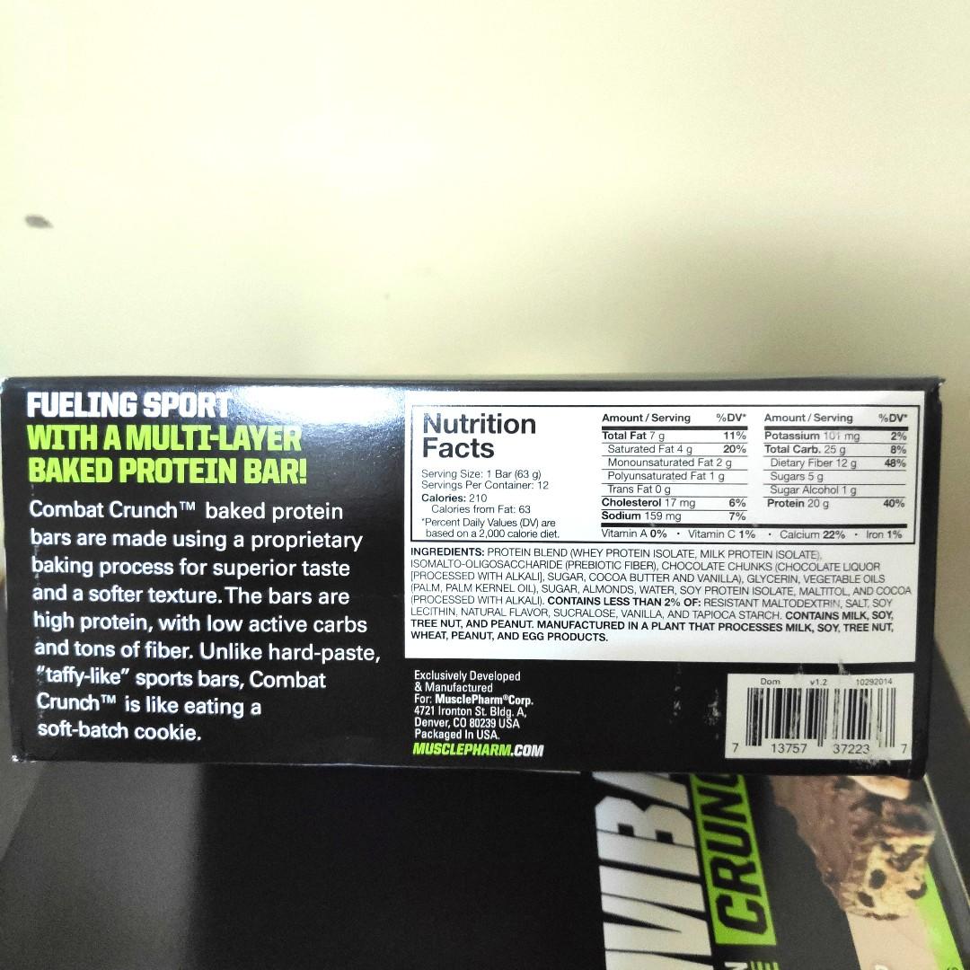 健身 蛋白條 朱古力bar, mp protein bar 平衡$14/條, 健康及營養食用品, 健康補充品, 健康補充品 - 健美營養劑 ...