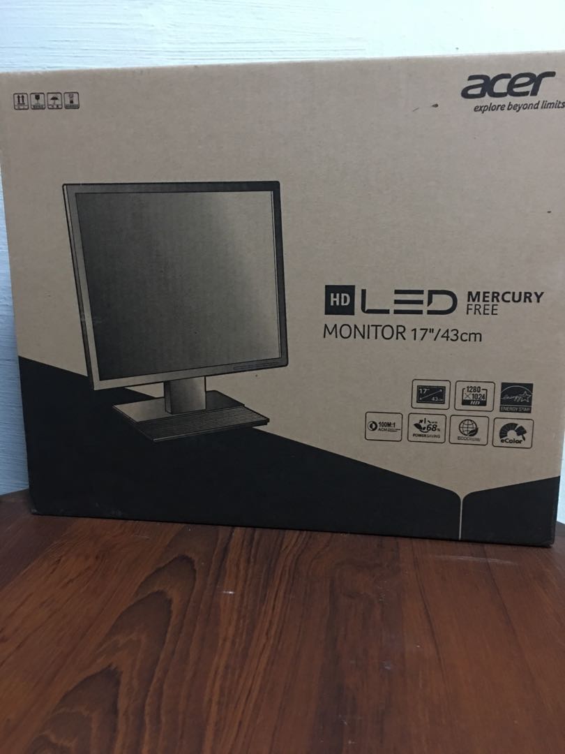 Acer monitor, Computers & Tech, Parts & Accessories, Monitor Screens on ...