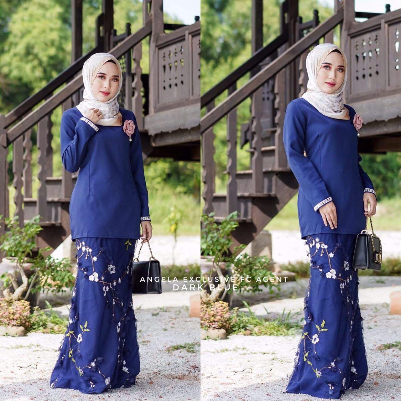 Angela RAYA, Women's Fashion, Muslimah Fashion, Baju Kurung & sets on ...
