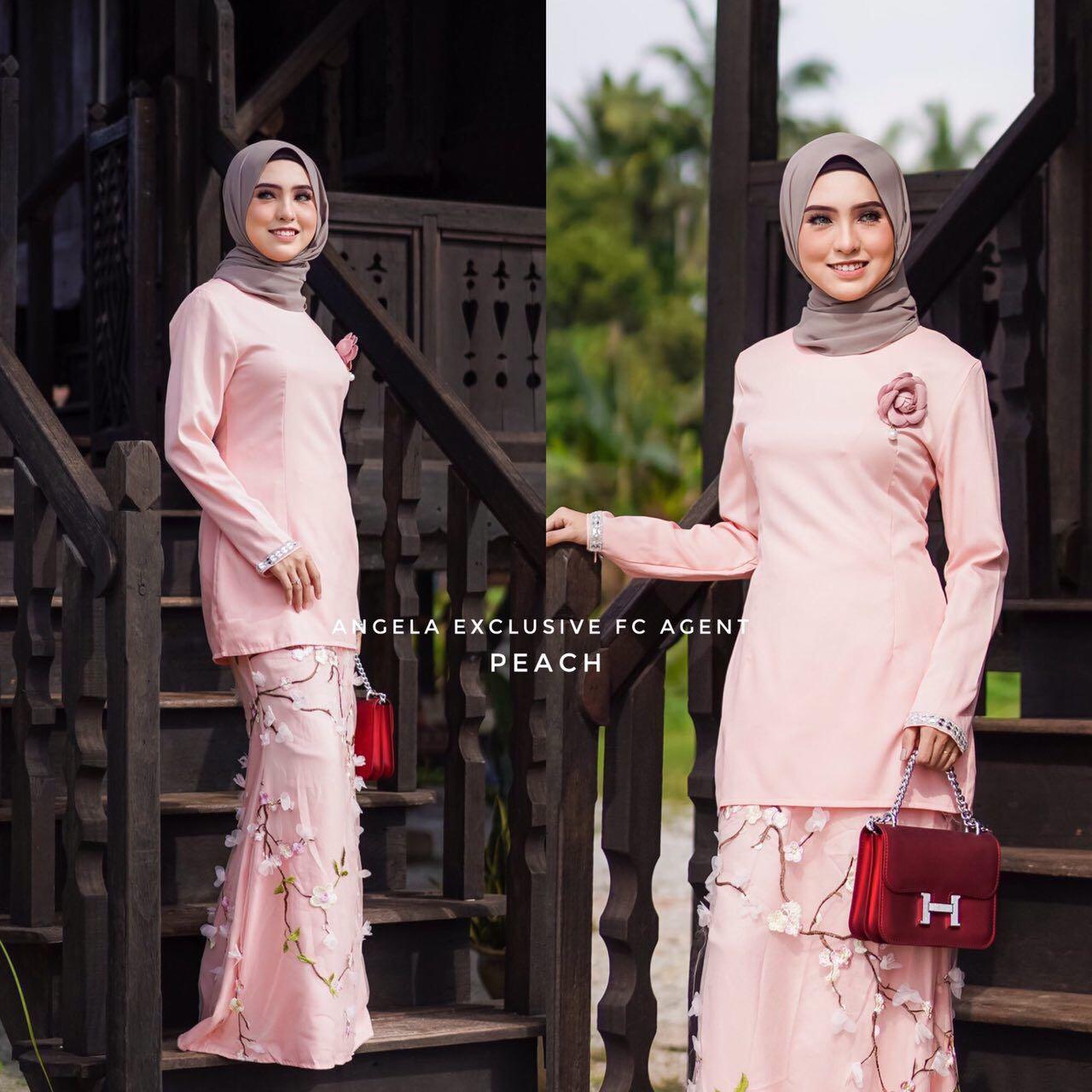 Angela RAYA, Women's Fashion, Muslimah Fashion, Baju Kurung & sets on ...