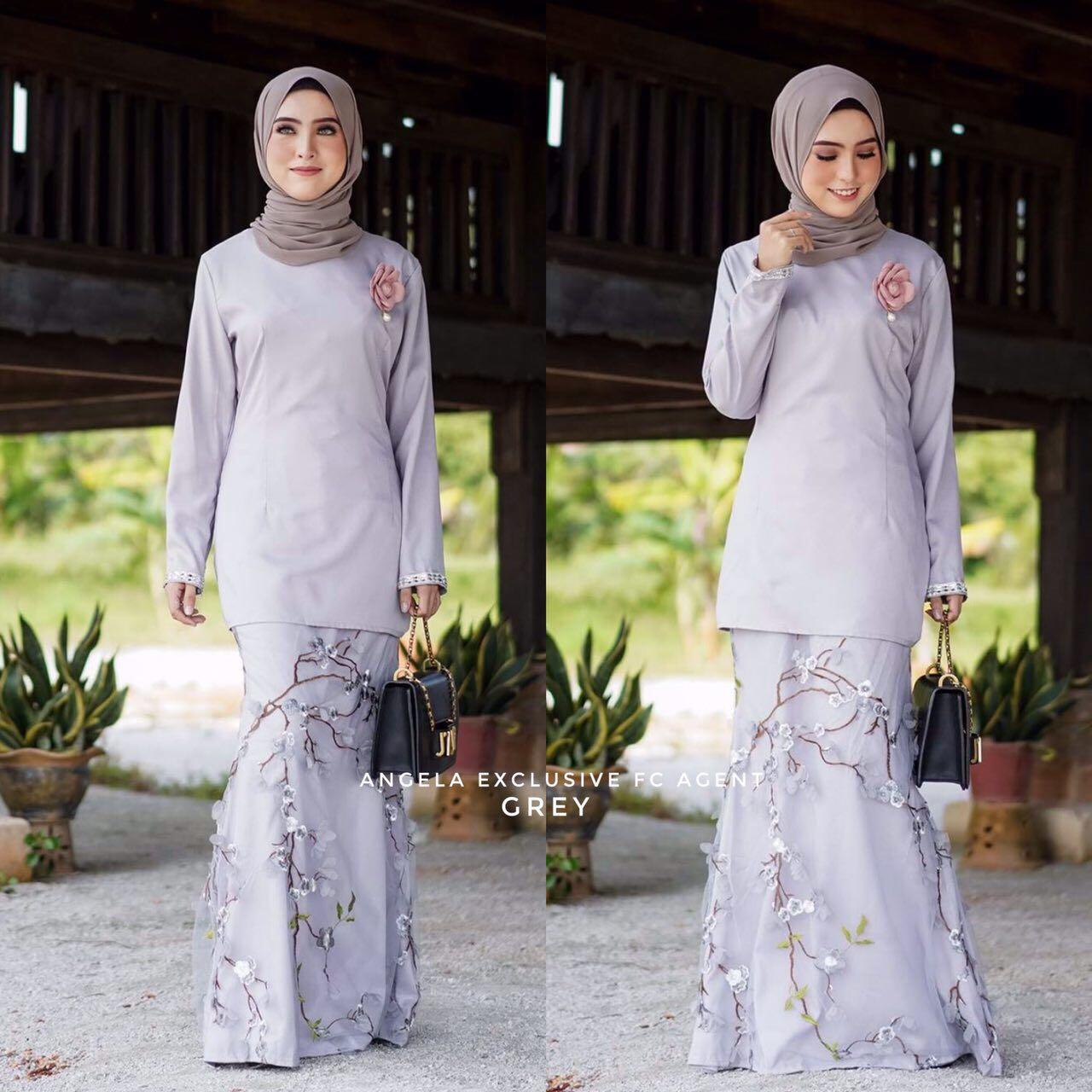 Angela RAYA, Women's Fashion, Muslimah Fashion, Baju Kurung & sets on ...