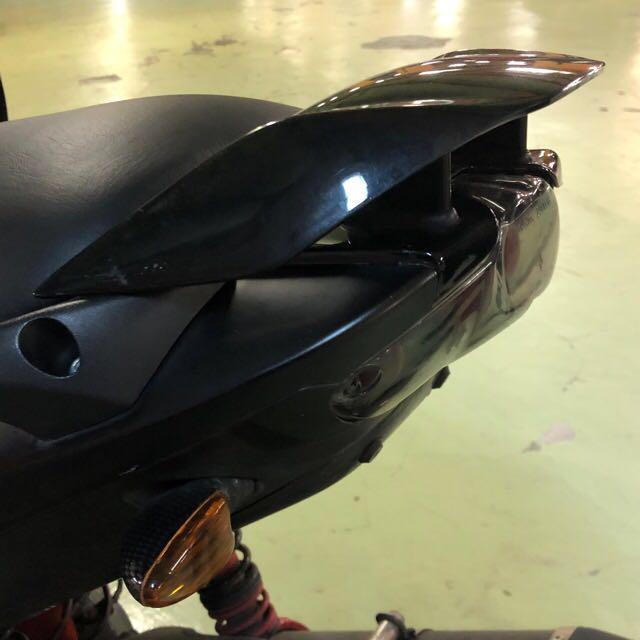 Bcd spoiler, Motorcycles, Motorcycle Accessories on Carousell