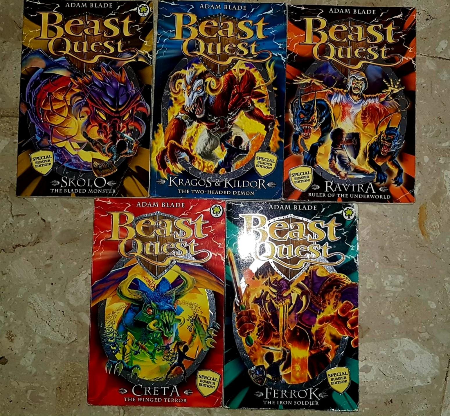 Beast Quest - Free Collectors card /Bumper series, Hobbies & Toys ...