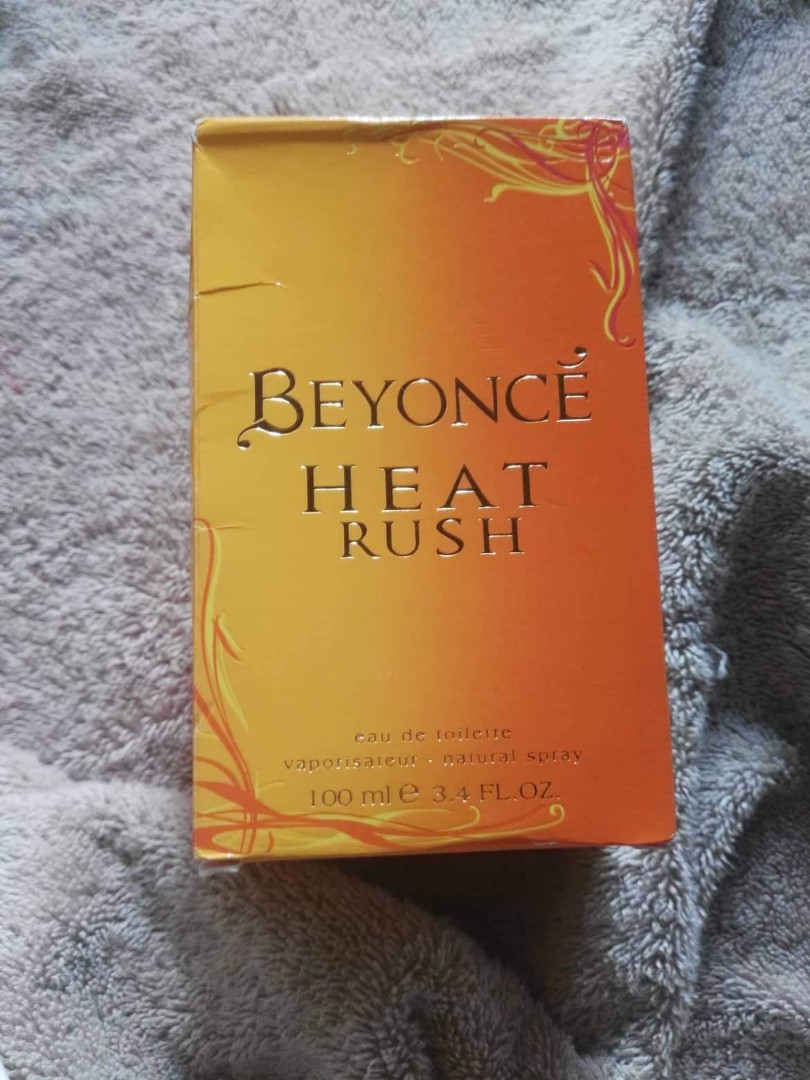 BEYONCE HEAT RUSH PERFUME, Beauty & Personal Care, Bath & Body, Body ...