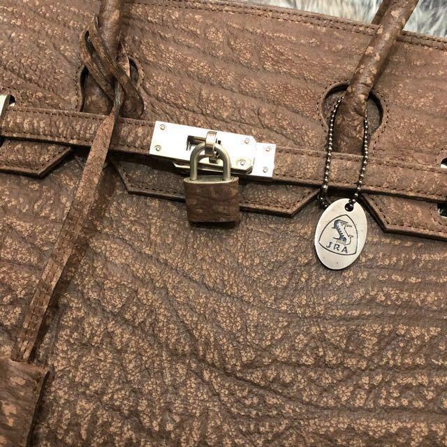 Sale! JRA Elephant Leather Birkin Style Bag, Women's Fashion, Bags ...