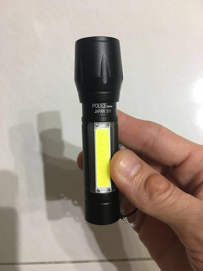 Bright compact led rechargeable torchlight, Mobile Phones & Gadgets ...