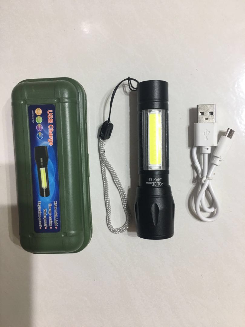 Bright compact led rechargeable torchlight, Mobile Phones & Gadgets ...