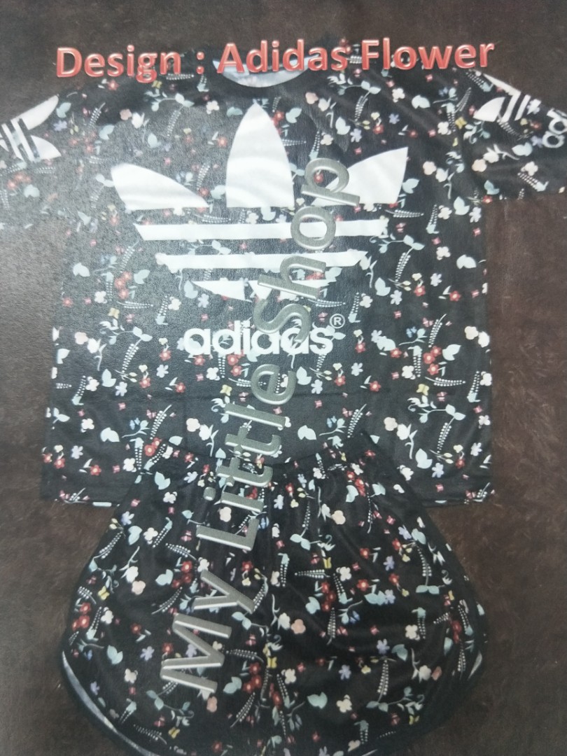 Cartoon Characters Dri Fit Material Top & Bottom, Women's Fashion ...