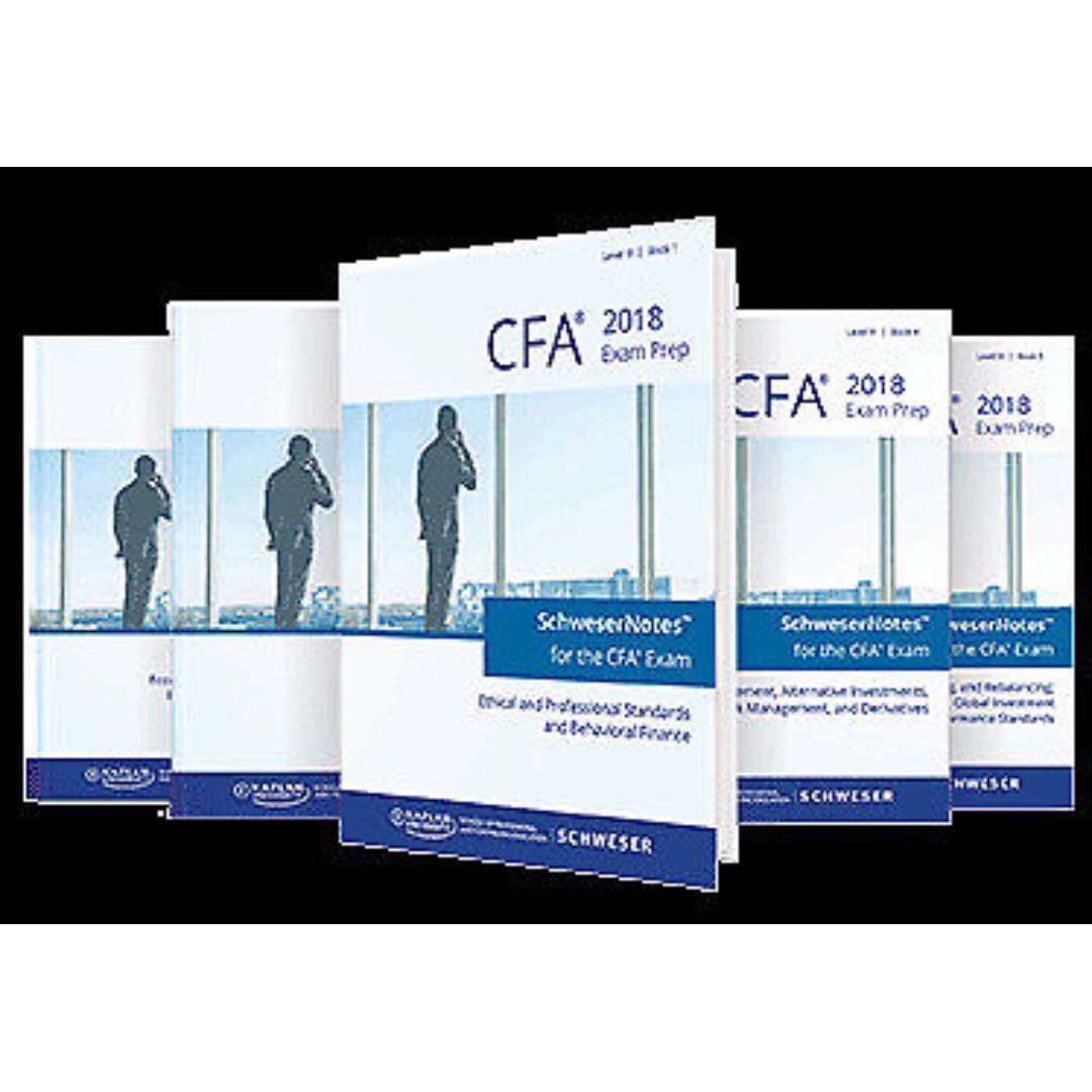 CFA Level 3 Schweser Notes 2018 - Used, Hobbies & Toys, Books ...