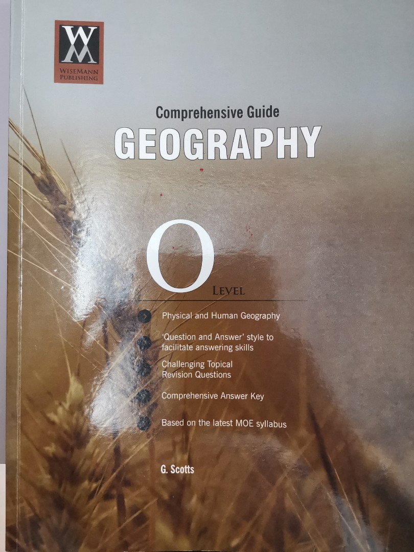 Comprehensive guide geography O level Wisemann publishing, Hobbies ...