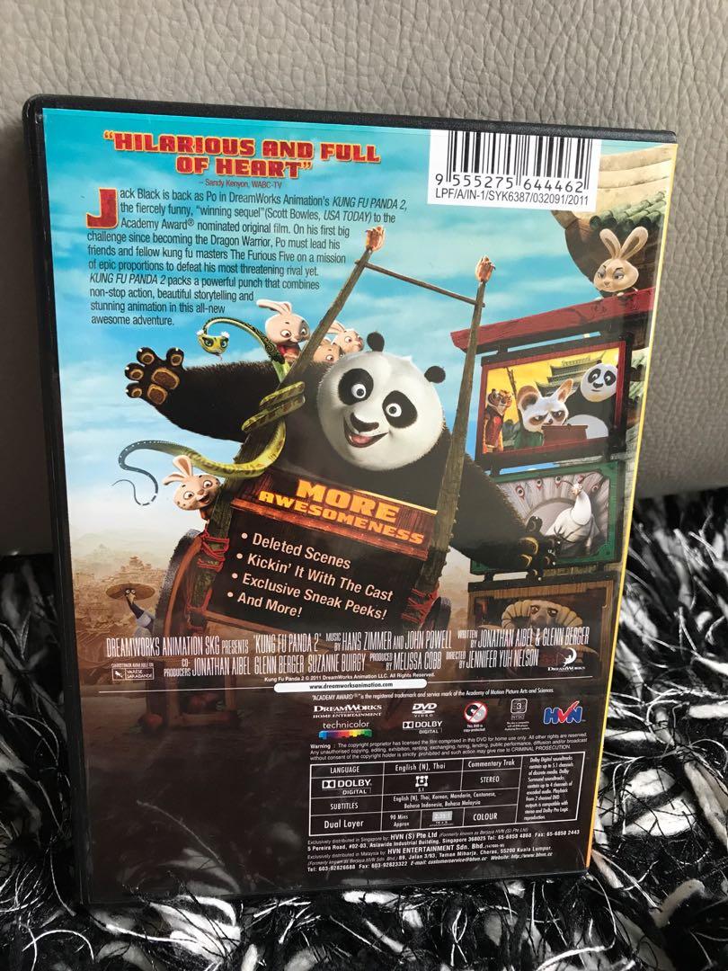 DreamWorks- Kung Fu Panda 2 DVD, Hobbies & Toys, Music & Media, CDs & DVDs on Carousell