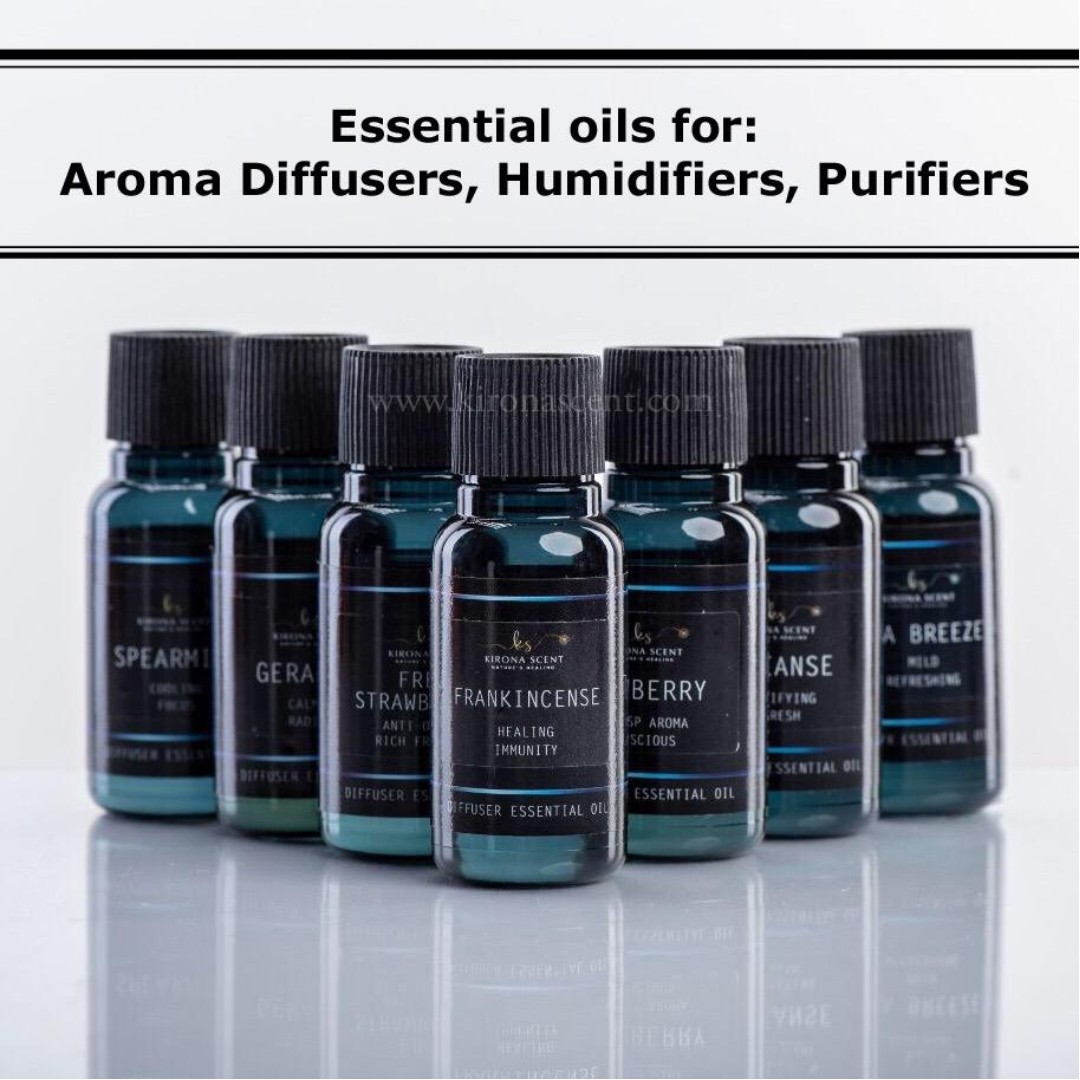 ESSENTIAL OILS FOR DIFFUSER / PURIFIER / FOOT SPA / Water Diffuser ...