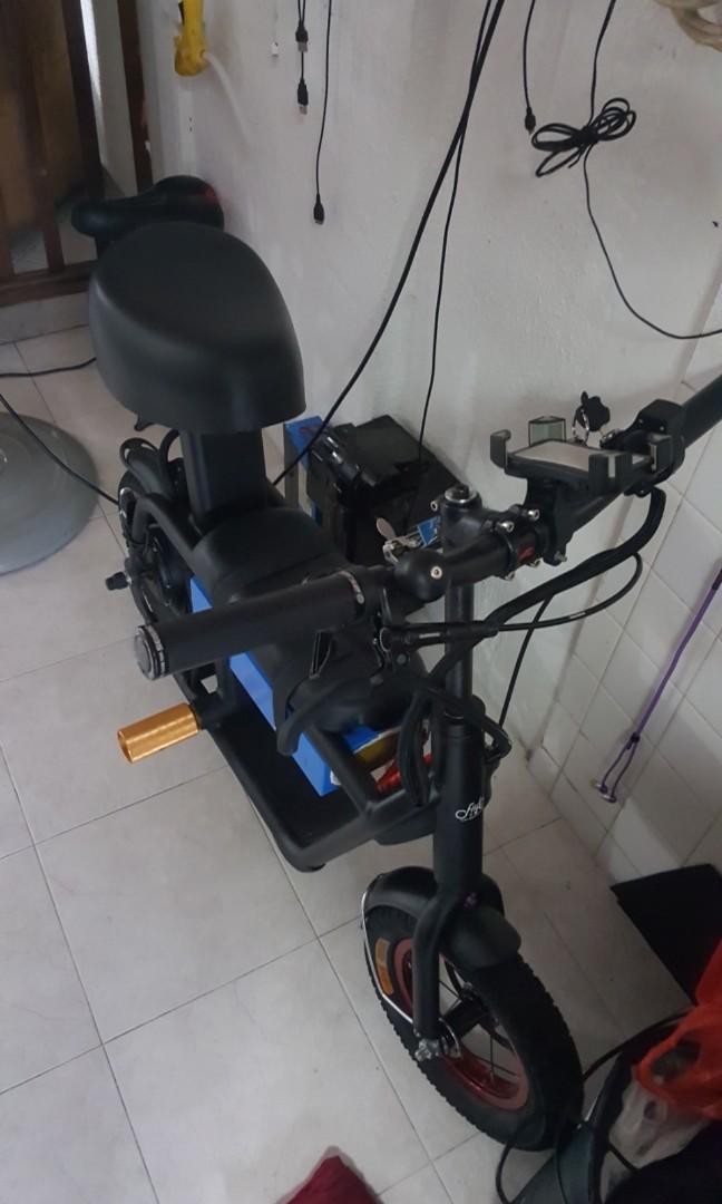 Fiido 60v custom colour matt black, Sports Equipment, PMDs, E-Scooters ...