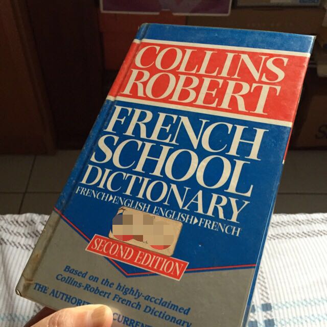 French Sch Dictionary (Collins Robert), Hobbies & Toys, Books ...