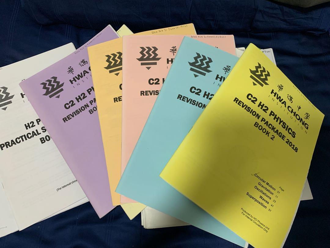 Hwa Chong H2 Physics Notes & Revision Packages, Hobbies & Toys, Books ... Hwa Chong H2 Physics Notes & Revision Packages, Hobbies & Toys, Books ...