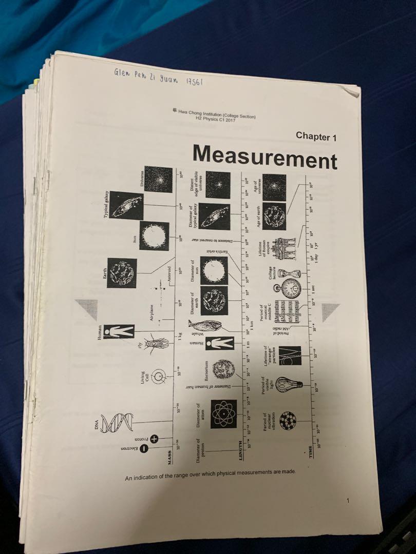 Hwa Chong H2 Physics Notes & Revision Packages, Hobbies & Toys, Books ... Hwa Chong H2 Physics Notes & Revision Packages, Hobbies & Toys, Books ...