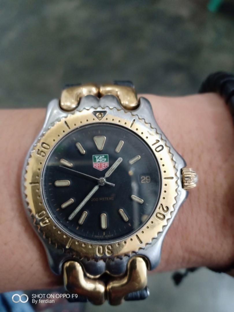 Jam tag heuer tulang ikan original 1,3nego, Fesyen Pria, Jam Tangan di ...