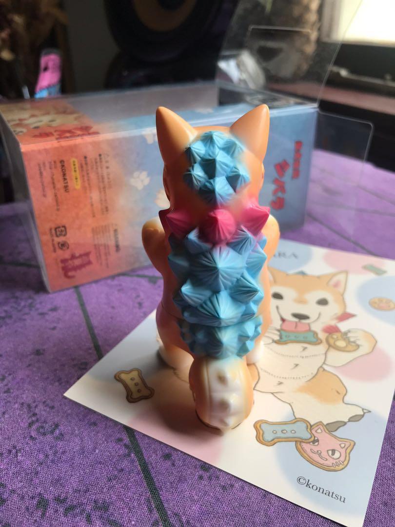 Konatsuya Shibara Pastel Version Dog Sofubi Collectible, Toys & Games, Bricks & Figurines on ...