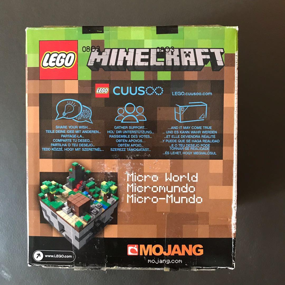 Lego original Minecraft set. Mojang exclusive limited edition 21102 ...