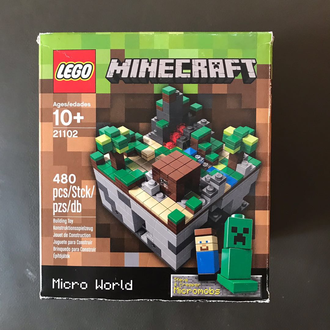 Lego original Minecraft set. Mojang exclusive limited edition 21102 ...