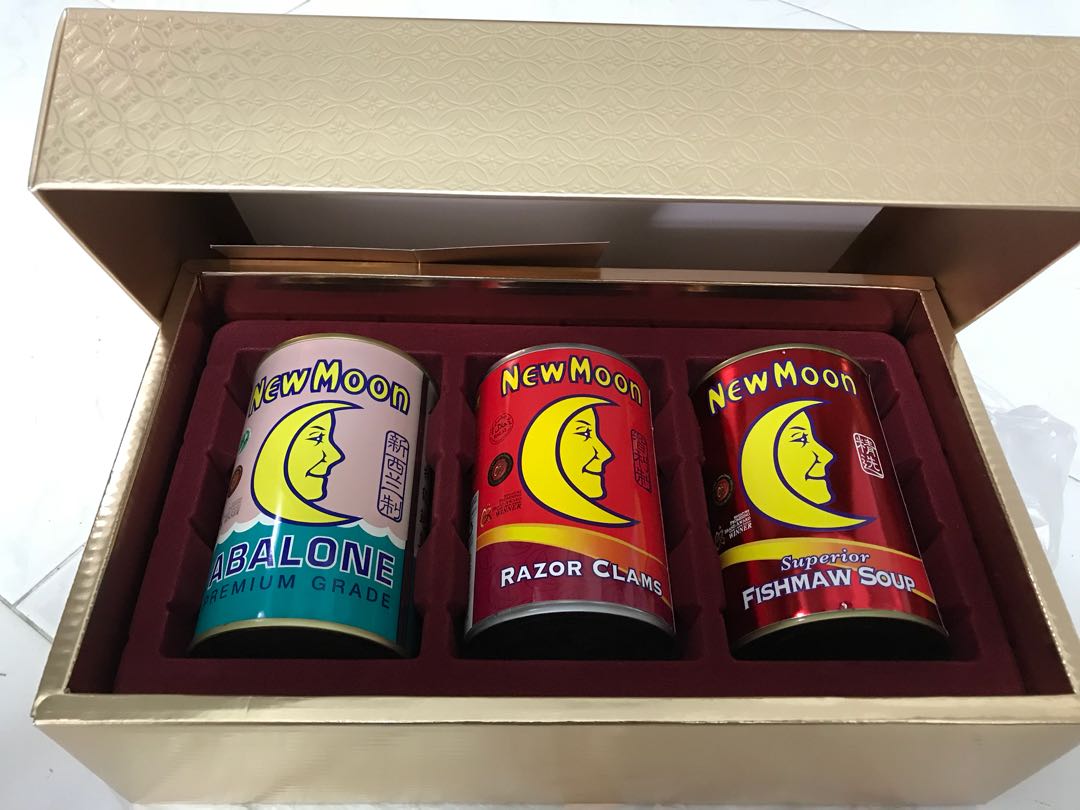 New Moon Abalone Gift Set, Food & Drinks, Local Eats on Carousell