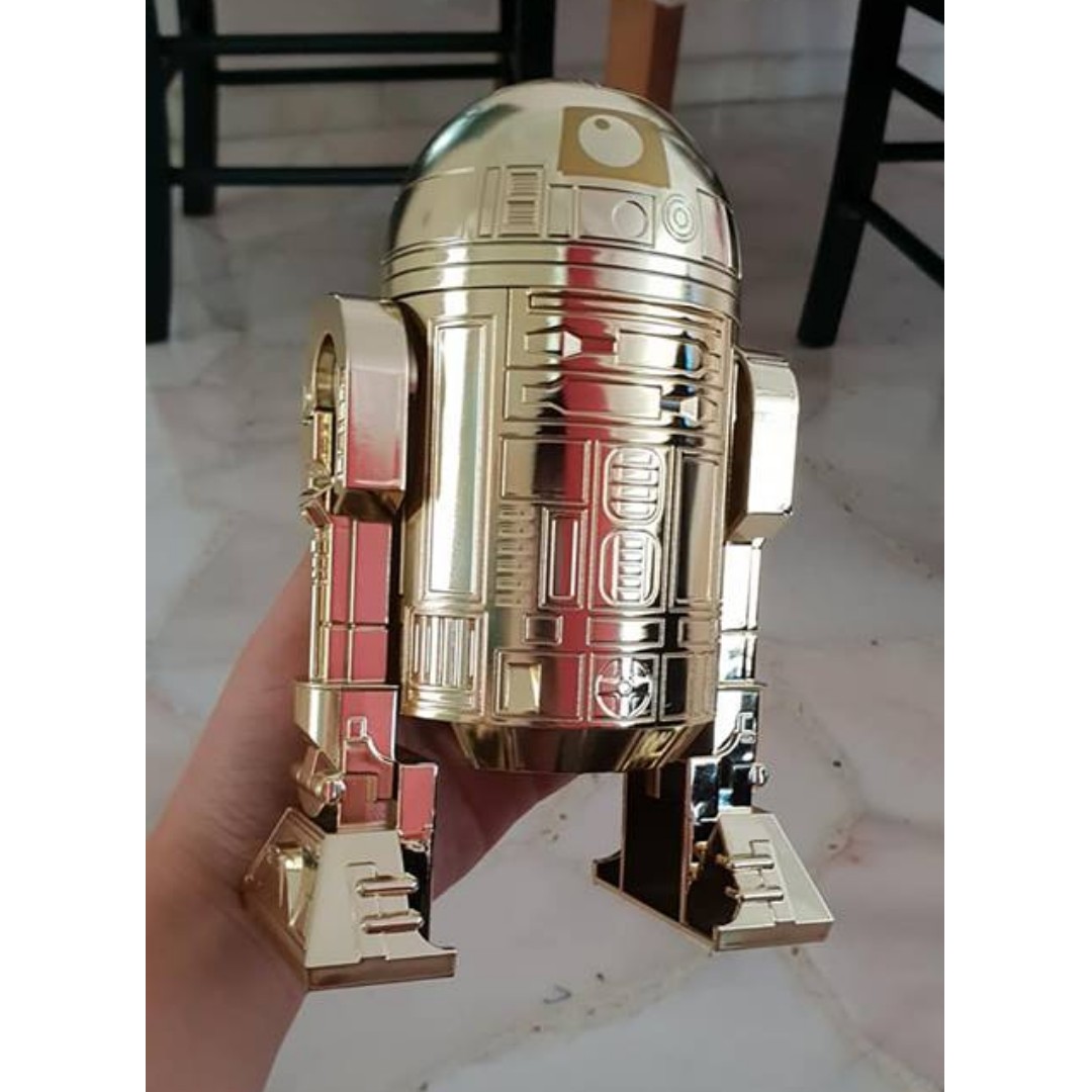 Premium Star Wars Astro Mech Droid Figurine - Gold, Hobbies & Toys ...