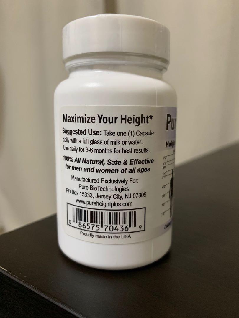 PureHeight Plus, Height Enhancement Vitamin, Sports Equipment, Exercise ...