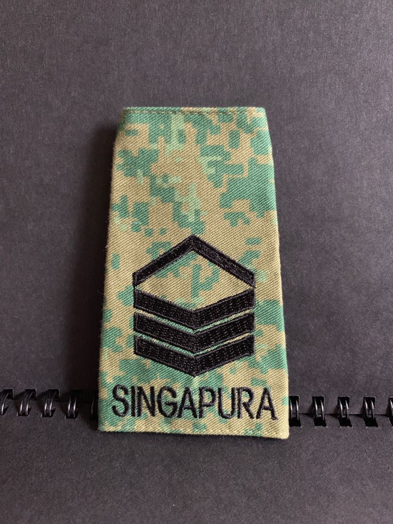 SAF Second Sergeant Rank, Men's Fashion, Bags, Belt bags, Clutches and ...