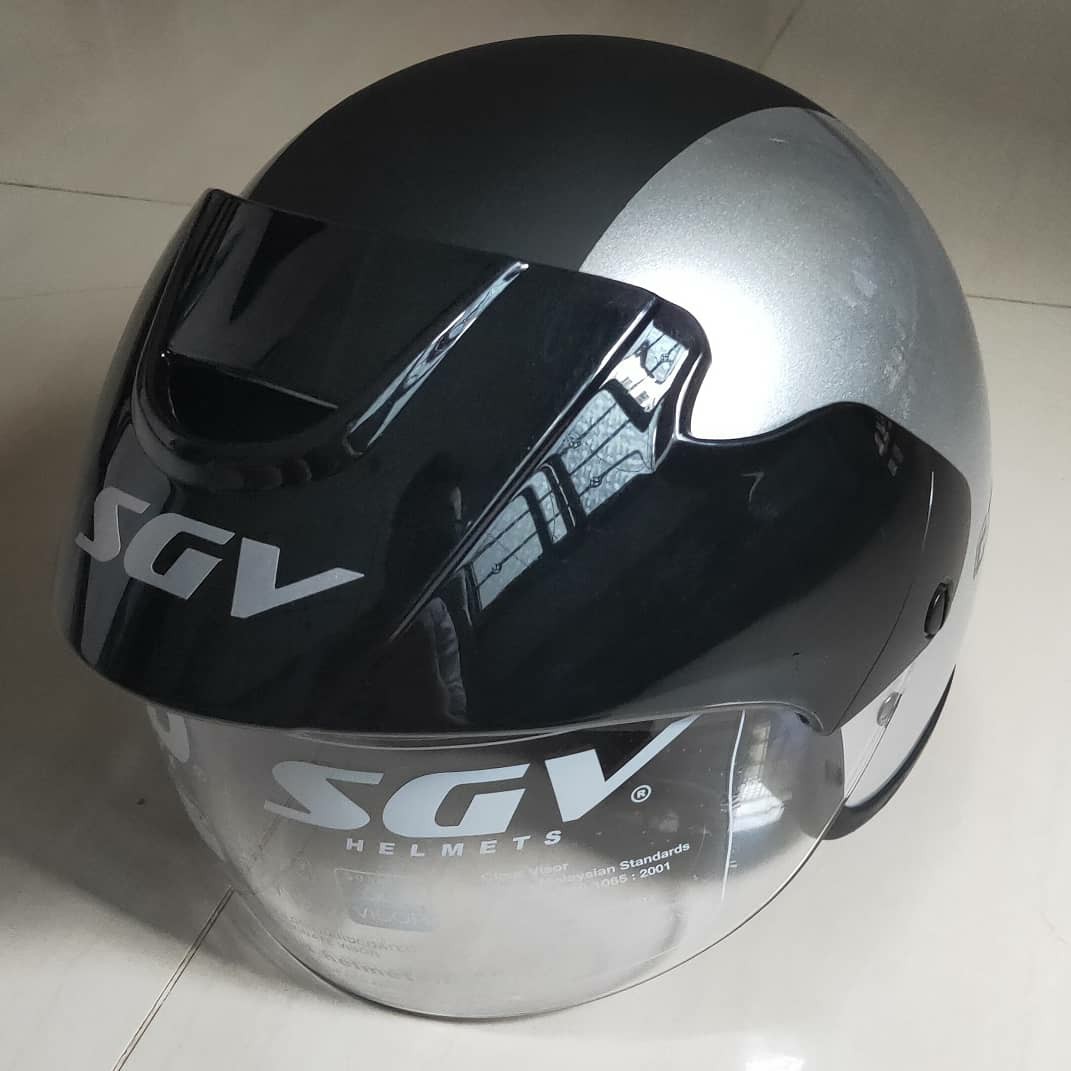 Sgv Cruiser Helmet, Motorcycles, Motorcycle Accessories on Carousell
