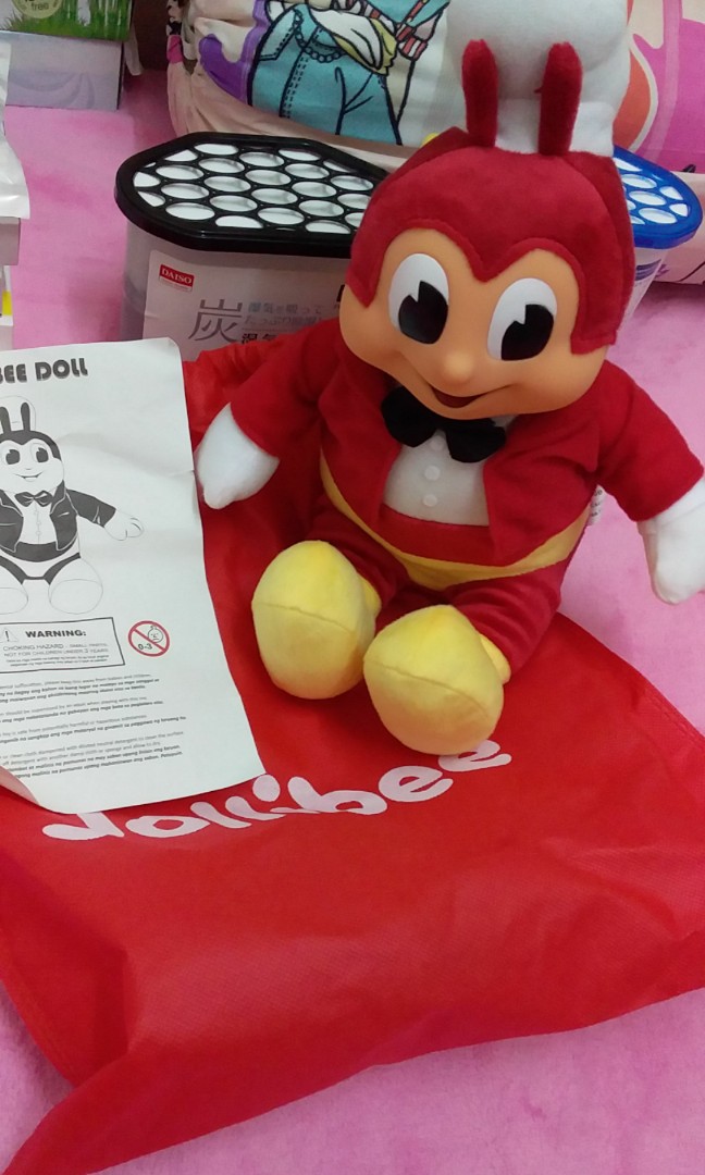 [RESERVED] JOLLIBEE DOLL PLUSH 10-INCH TALL [LAST], Hobbies & Toys ...